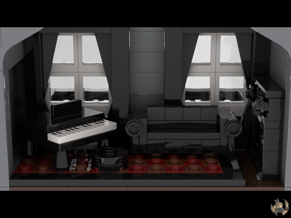 LEGO MOC 12 Grimmauld Place by JL.Bricks | Rebrickable - Build with LEGO