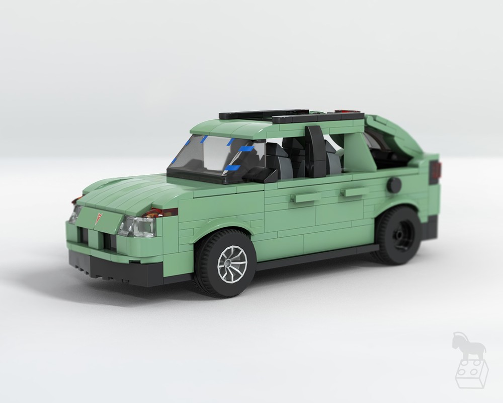 LEGO MOC Walter White's Pontiac Aztek by OneBrickPony | Rebrickable ...