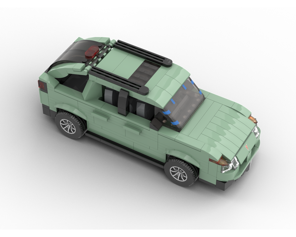 LEGO MOC Walter White's Pontiac Aztek by OneBrickPony | Rebrickable ...