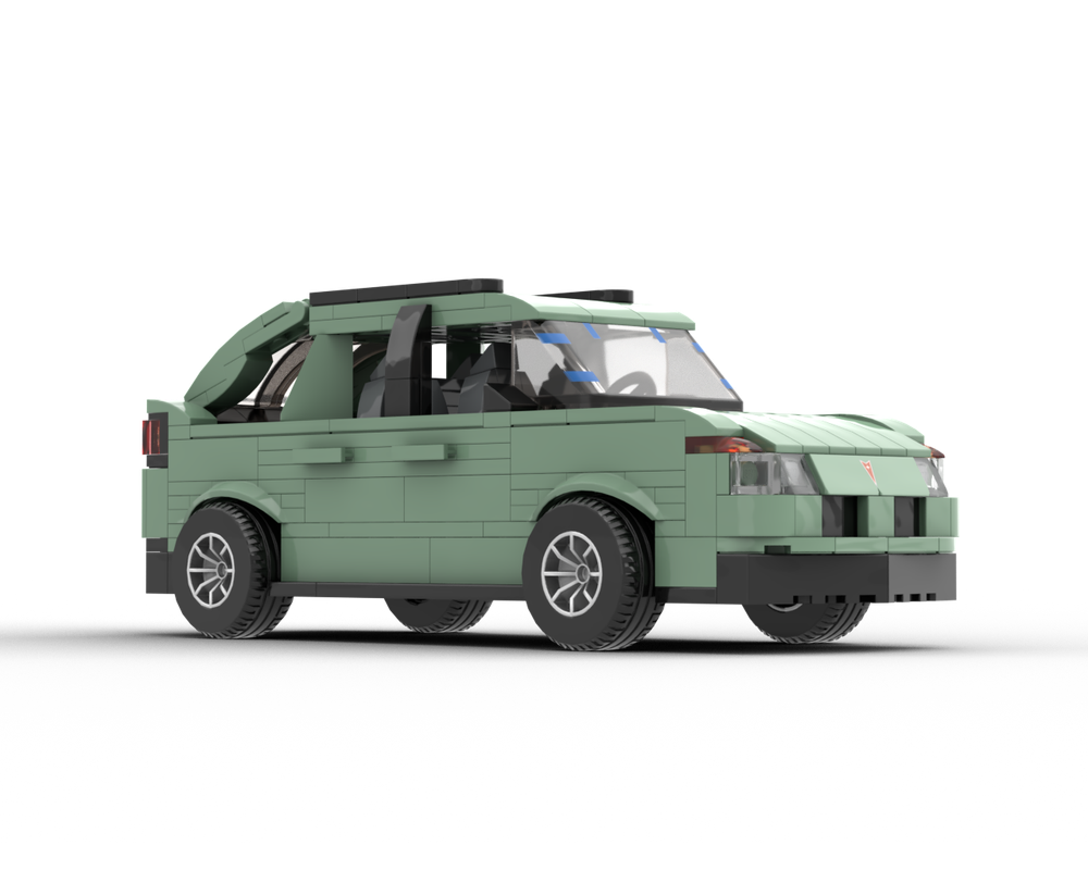LEGO MOC Walter White's Pontiac Aztek by OneBrickPony | Rebrickable ...
