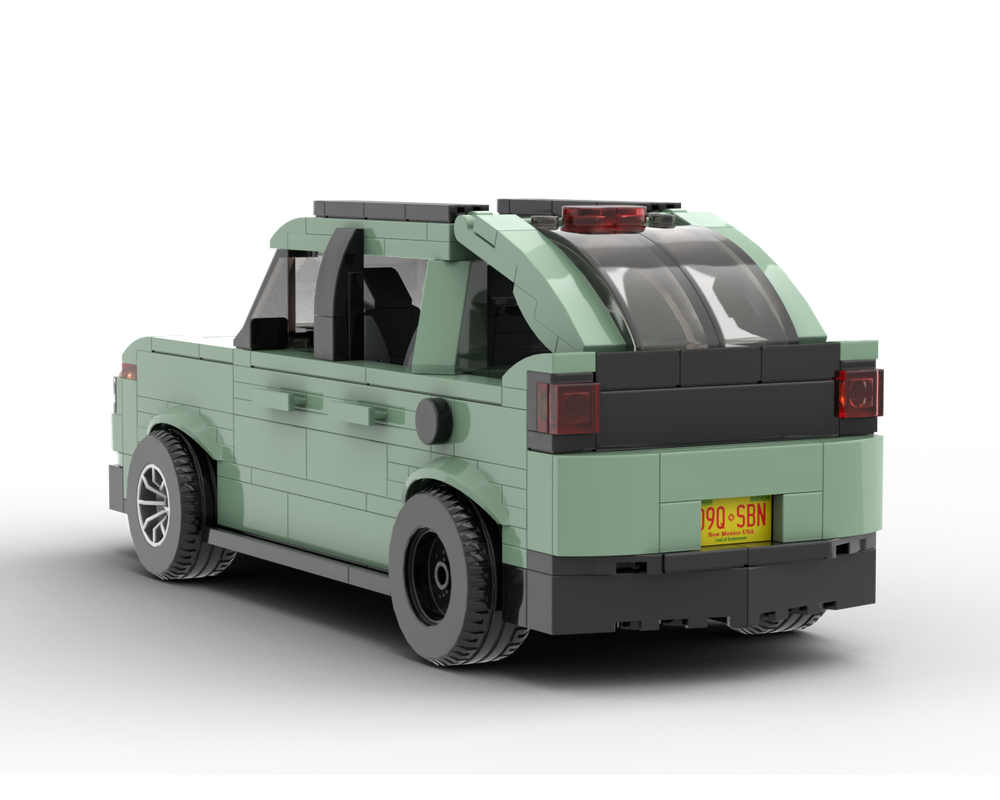 LEGO MOC Walter White's Pontiac Aztek by OneBrickPony | Rebrickable ...