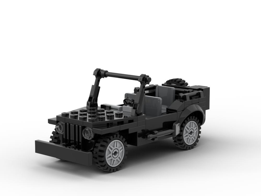 Lego Moc Jeep By Ruhrpott Markus Rebrickable Build With Lego