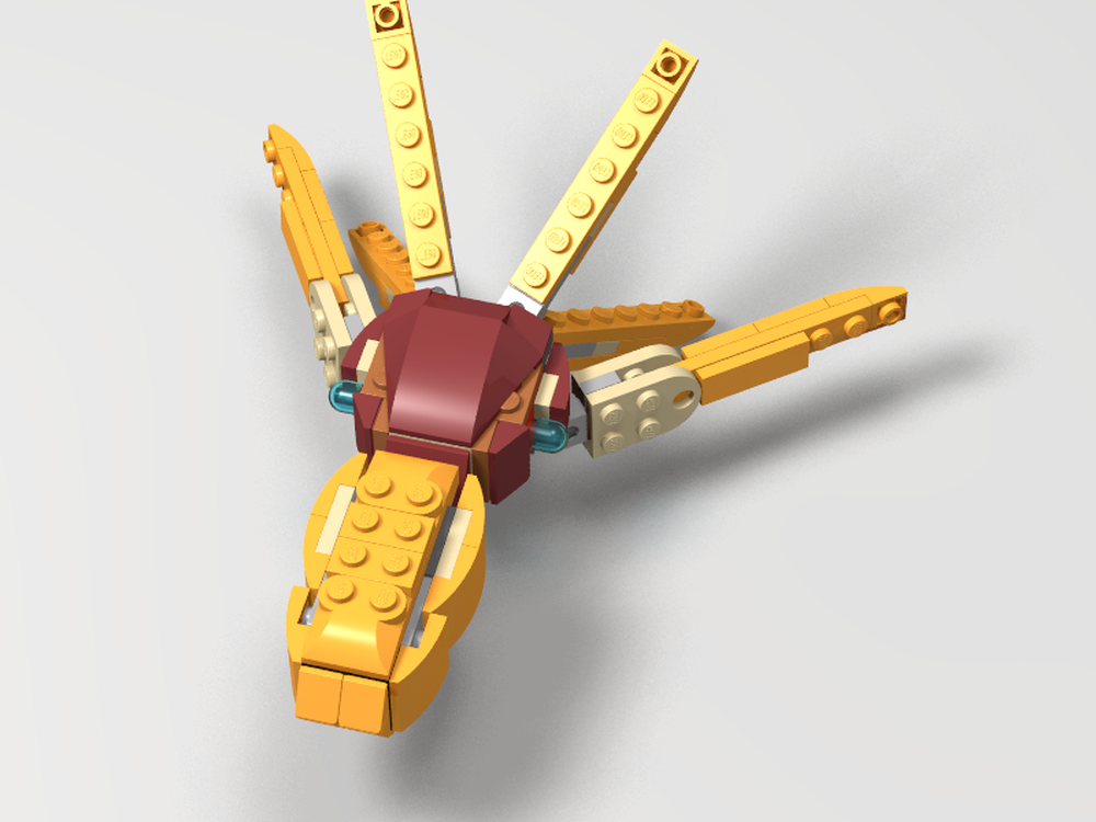 LEGO MOC 31112 Deep Sea Squid by Brickworx | Rebrickable - Build with LEGO