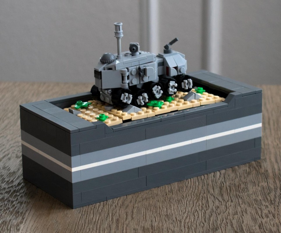 LEGO MOC Mechanical Turbo Tank by elemental_lego | Rebrickable - Build ...