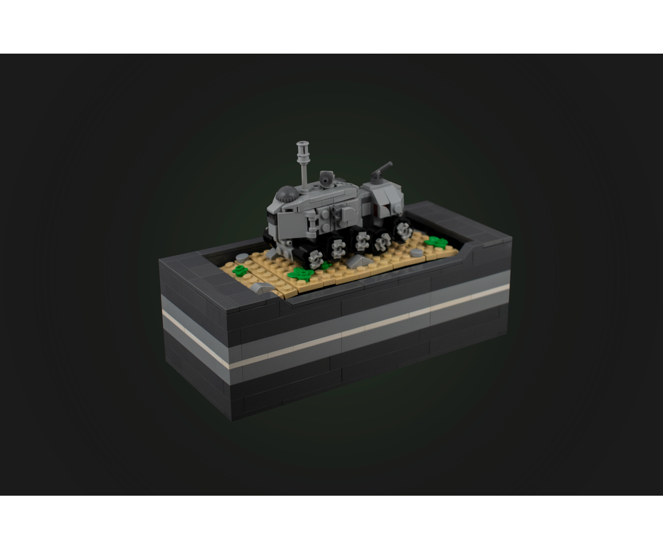 LEGO MOC Mechanical Turbo Tank by elemental_lego | Rebrickable - Build ...