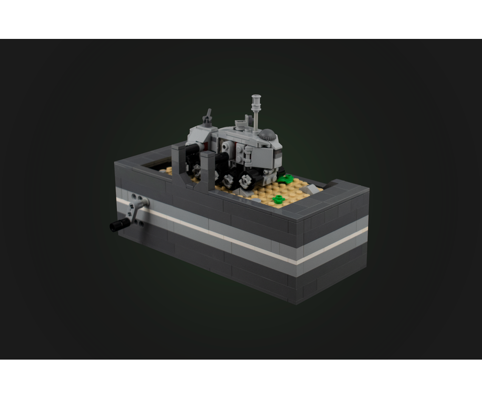 LEGO MOC Mechanical Turbo Tank by elemental_lego | Rebrickable - Build ...