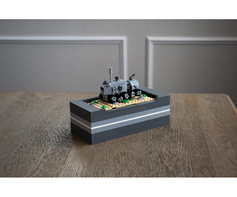 LEGO MOC Mechanical Turbo Tank by elemental_lego | Rebrickable - Build ...