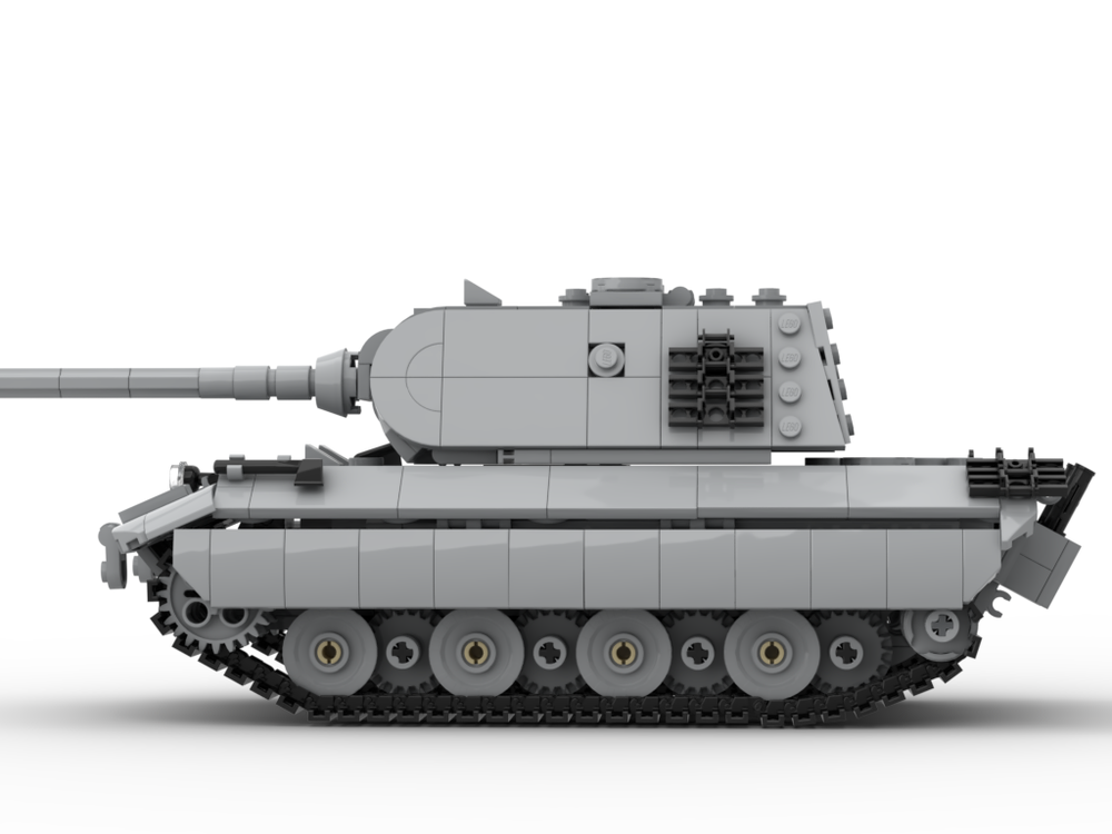LEGO MOC E-100 super-heavy tank by gunsofbrickston | Rebrickable ...