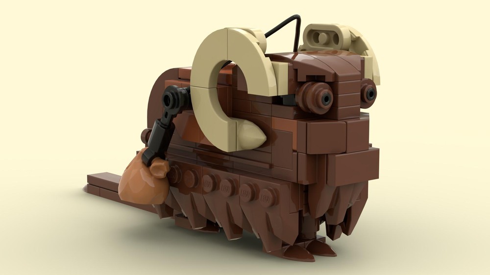 Lego Moc Bantha By Bit Rebrickable Build With Lego