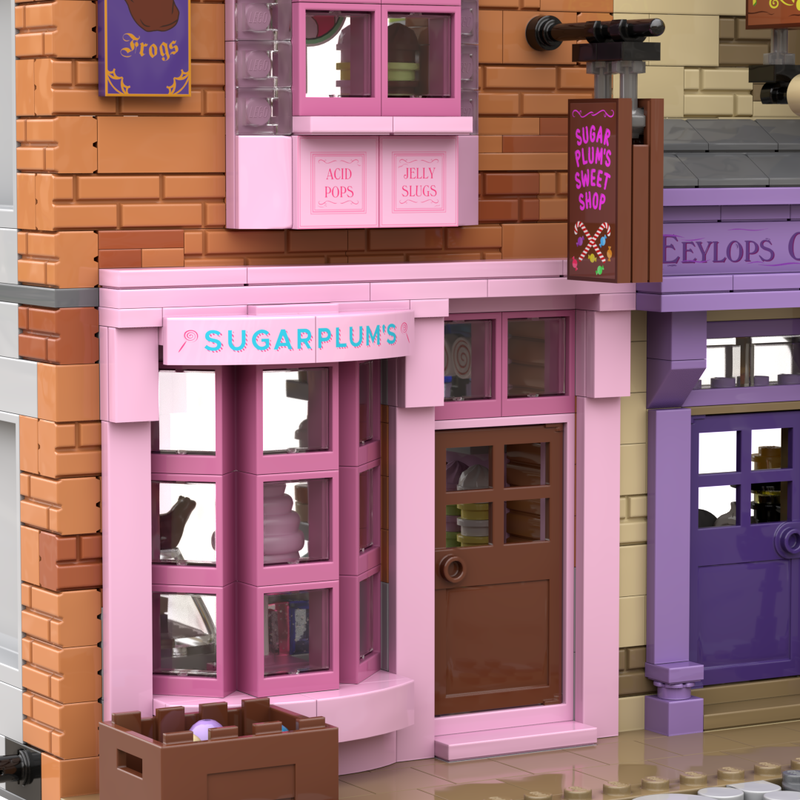 LEGO MOC Eeylops Owl Emporium and Sugarplums Sweet Shop - SP011 by ...