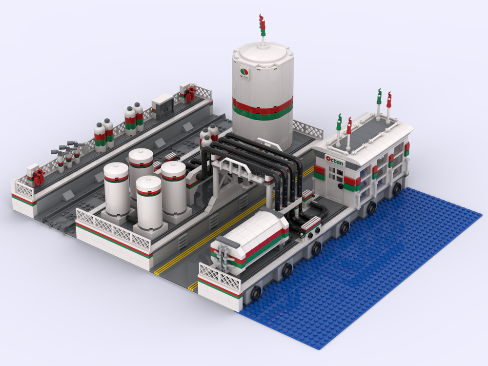 LEGO MOC Octan terminal by Thomas333 | Rebrickable - Build with LEGO