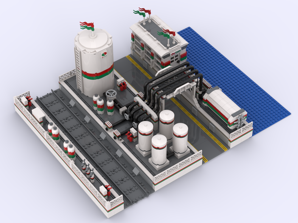 LEGO MOC Octan terminal by Thomas333 | Rebrickable - Build with LEGO