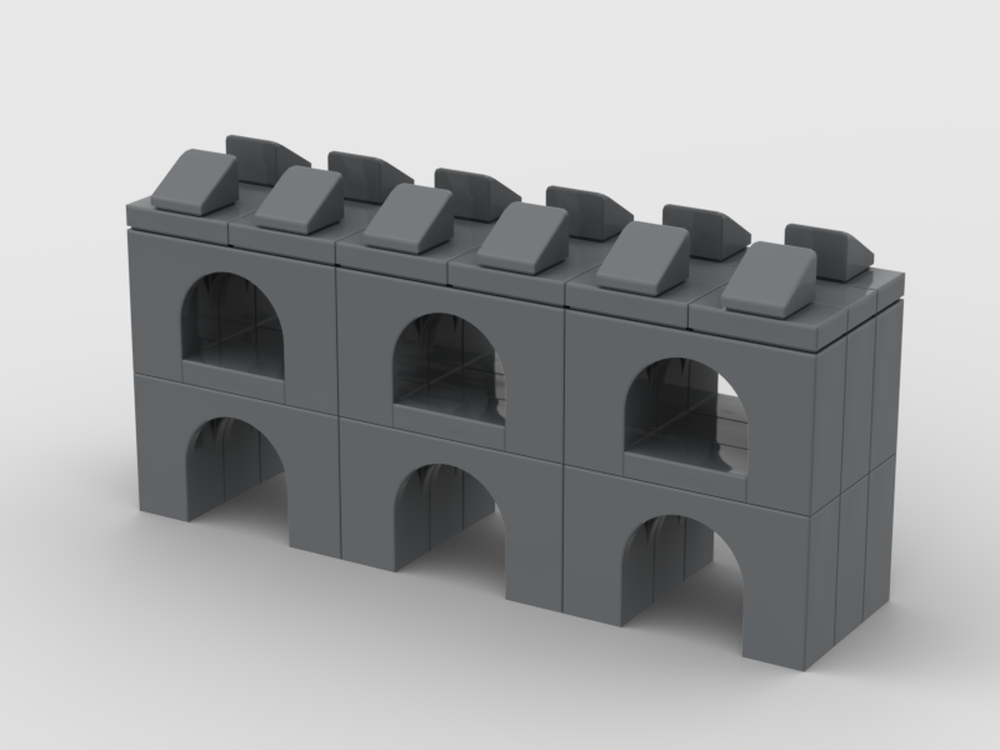 LEGO MOC mini greek aqueduct by BEAR MOCS | Rebrickable - Build with LEGO