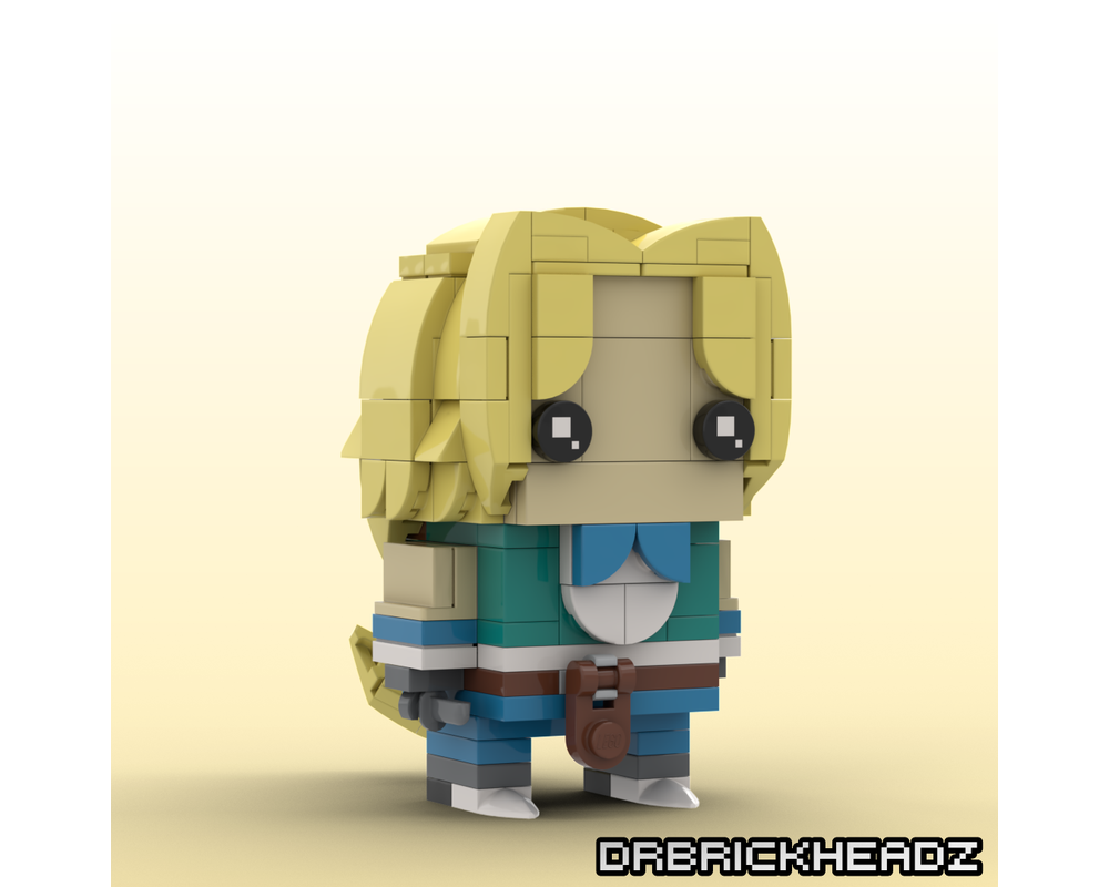 LEGO MOC Zidane Tribal (FFIX) Brickheadz by DrBrickheadz | Rebrickable ...