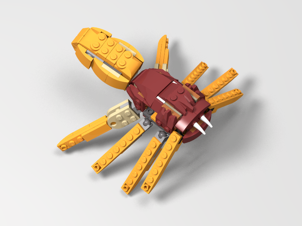 LEGO MOC 31112 MOC Tarantula Spider by Brickworx | Rebrickable - Build ...