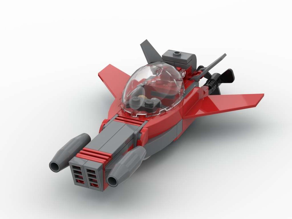 Lego Moc Mini Racer Sub By Legoindustries Rebrickable Build With Lego