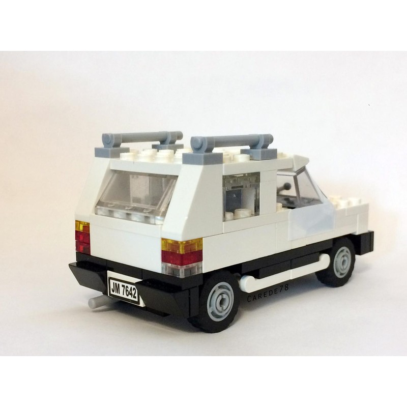 LEGO MOC Fiat Panda classic 6-studs by carede | Rebrickable - Build ...