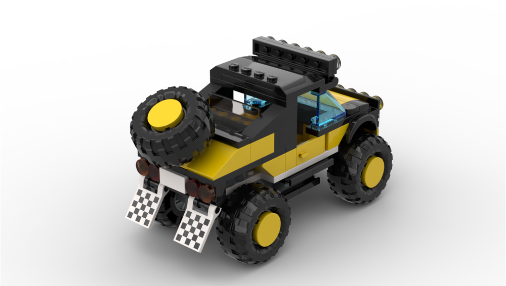 LEGO MOC 4X4 Baja SUV by brickster2310 | Rebrickable - Build with LEGO