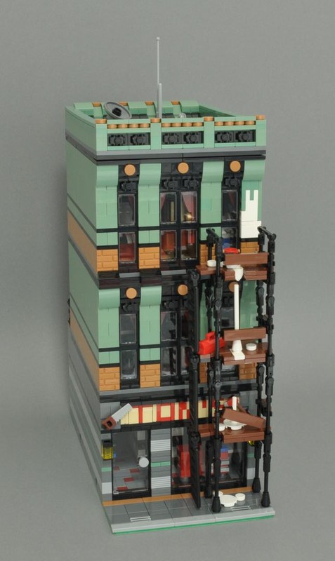 LEGO MOC Modular Hardware Store by peedeejay | Rebrickable - Build with ...