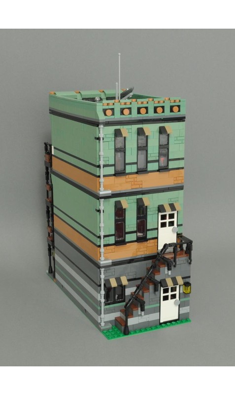 LEGO MOC Modular Hardware Store by peedeejay | Rebrickable - Build with ...