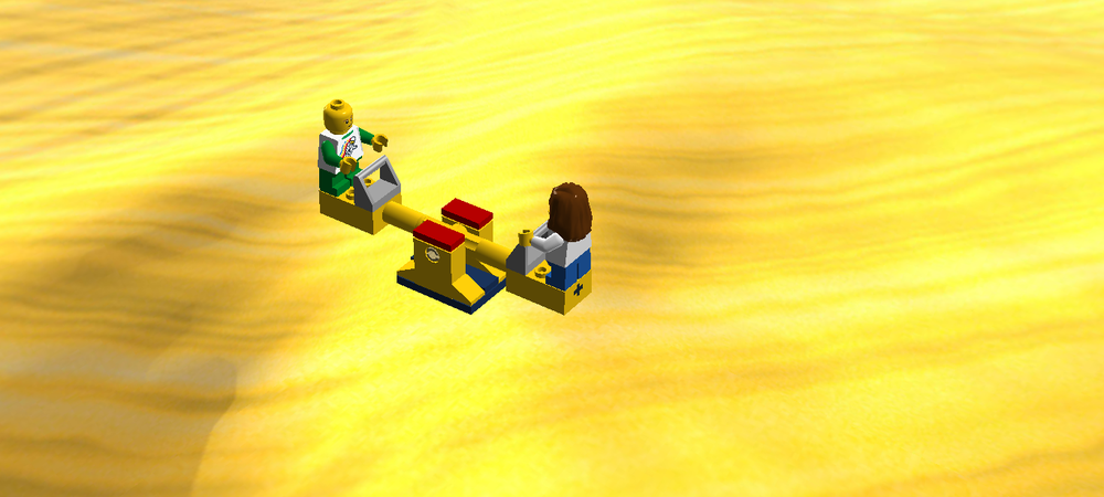 LEGO MOC seesaw by lucbulder | Rebrickable - Build with LEGO