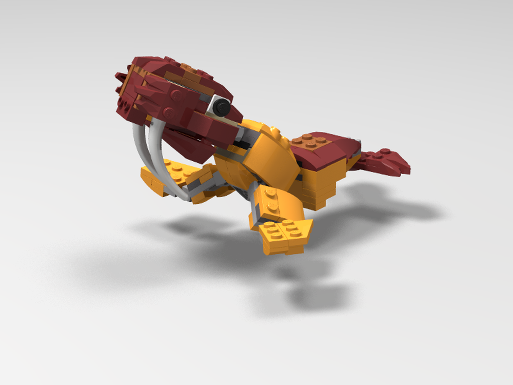 Lego Moc 31112moc Atlantic Walrus By Brickworx Rebrickable Build