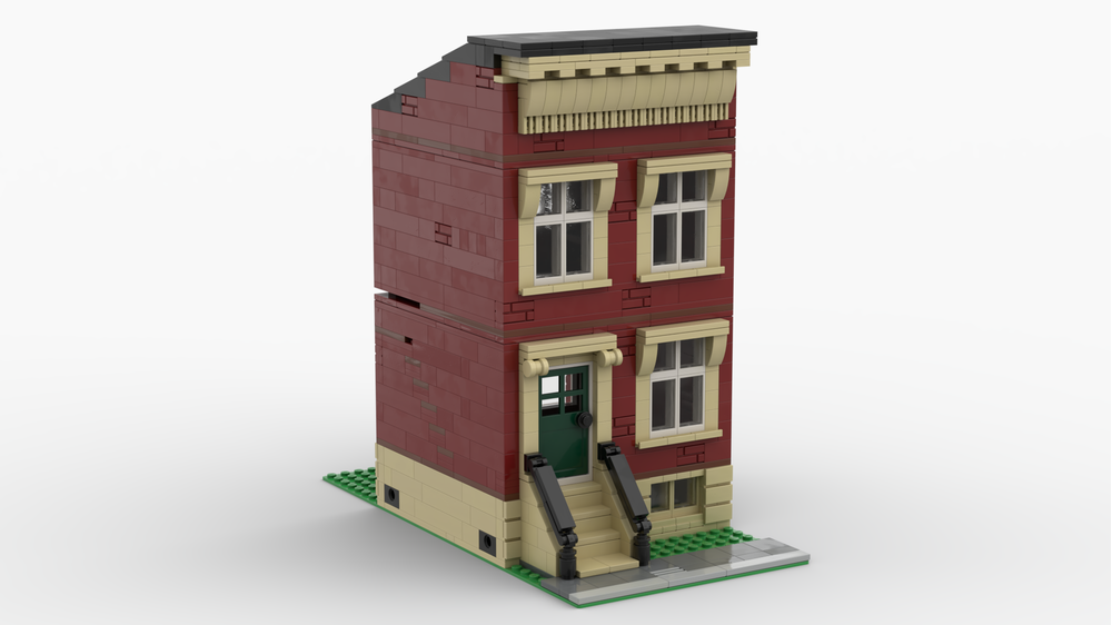 LEGO MOC New York Style Townhouse Modular Building by bubbawannabet ...