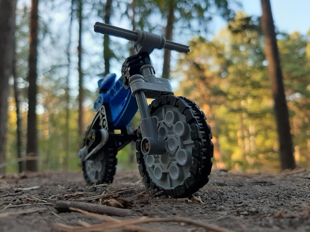 LEGO MOC Simple small Technic bike by Grigoriy4real | Rebrickable - Build with LEGO