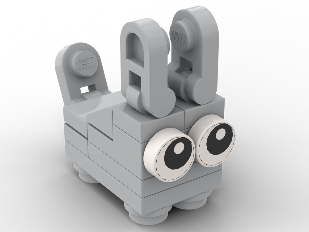 Lego Moc Rabbit By 2in1 Rebrickable Build With Lego