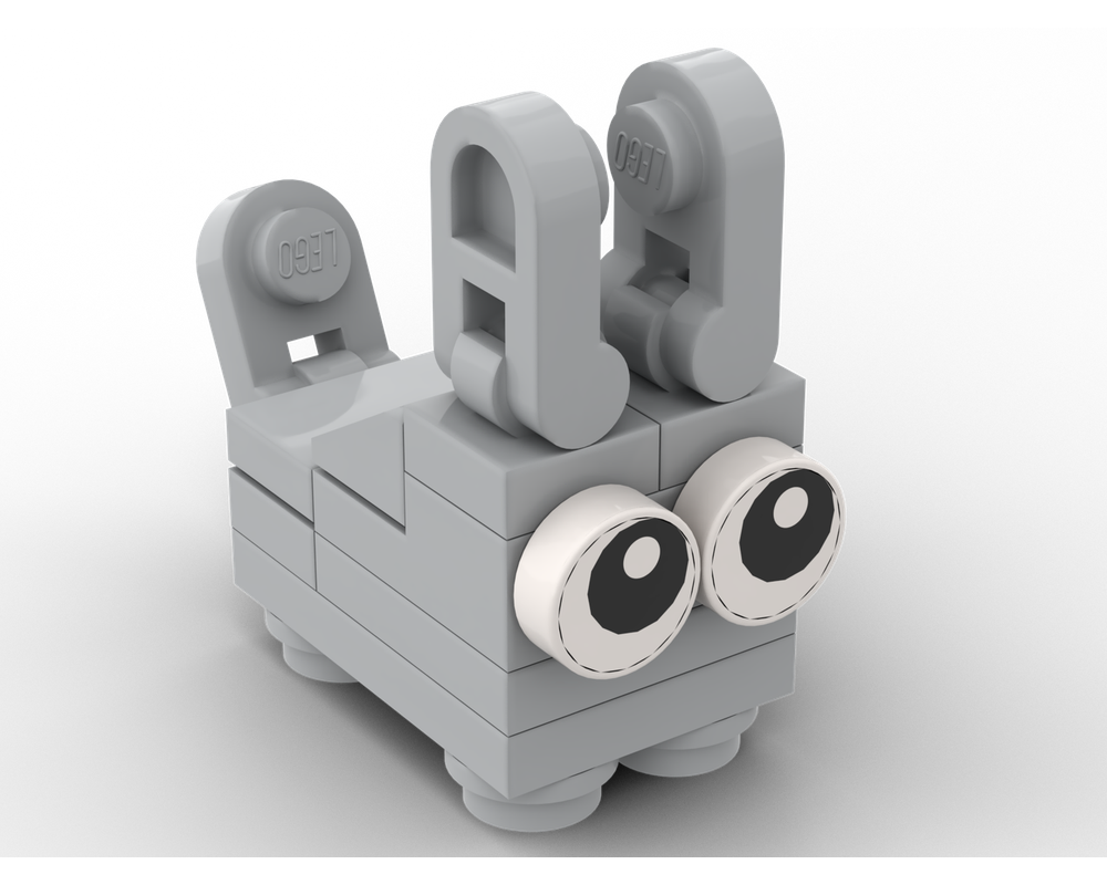 Lego Moc Rabbit By 2in1 Rebrickable Build With Lego