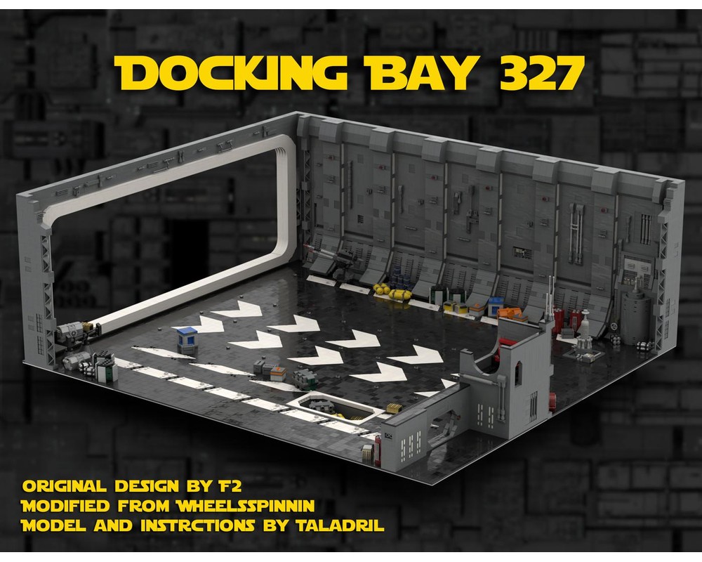 LEGO MOC Docking Bay 327 by Taladril | Rebrickable - Build with LEGO