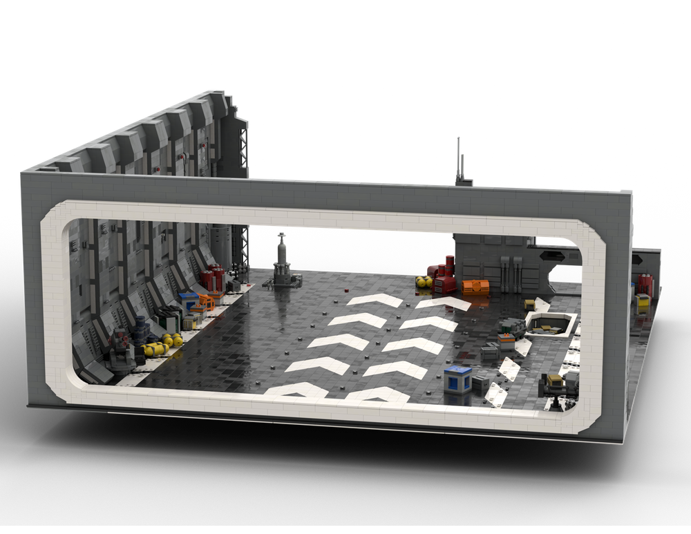 LEGO MOC Docking Bay 327 by Taladril | Rebrickable - Build with LEGO