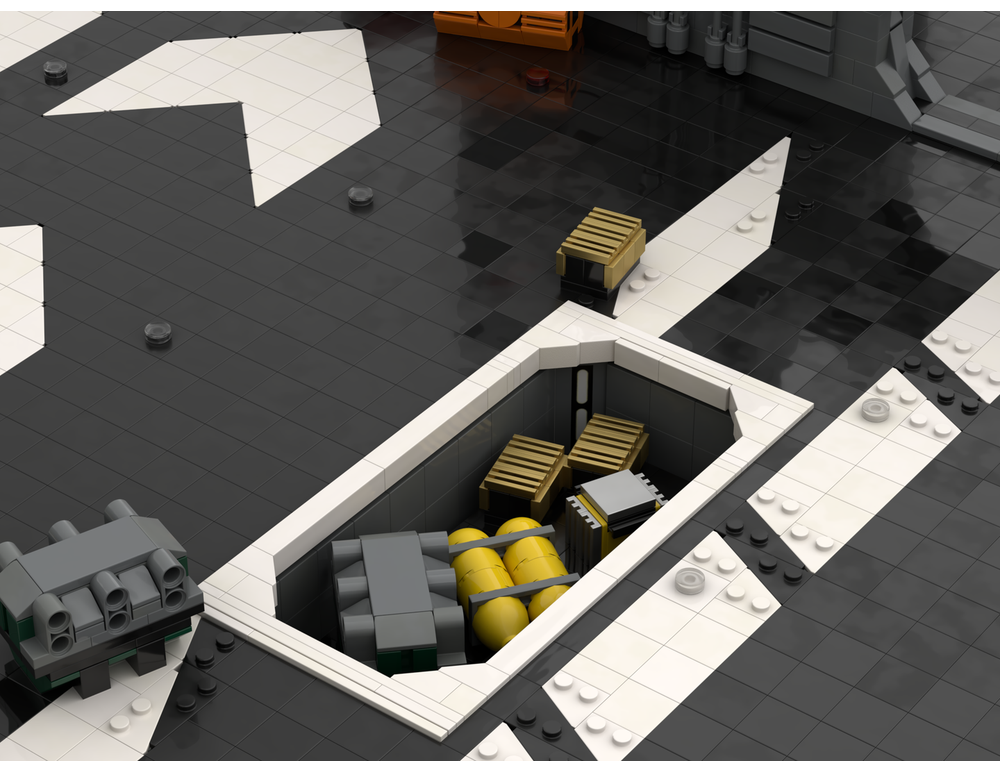 LEGO MOC Docking Bay 327 by Taladril | Rebrickable - Build with LEGO