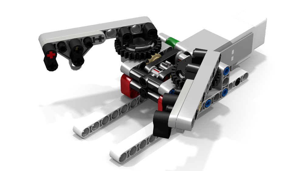 LEGO MOC EV3 Grab-and-Lift by Ogaworks by DLuders | Rebrickable - Build with LEGO