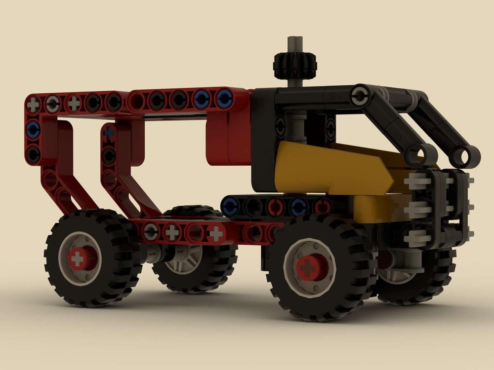 LEGO MOC Dakar rally truck with HOG steering by Viernes | Rebrickable ...