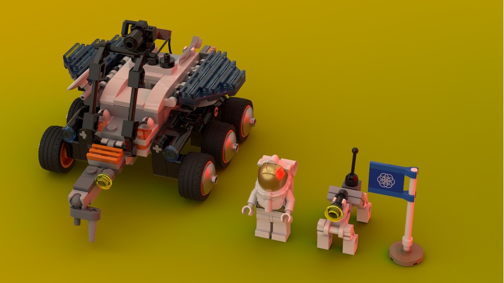 LEGO MOC Extraterrestial surface explorer by Mobilox Studios ...