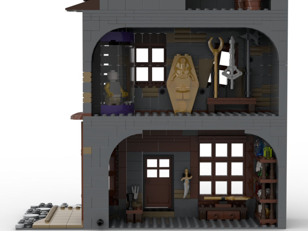 LEGO MOC The coffin house by elrond009 | Rebrickable - Build with LEGO