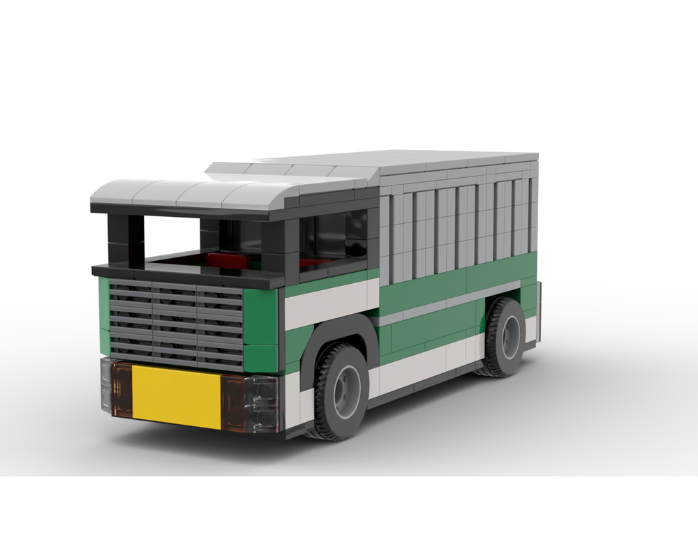 LEGO MOC Container Truck by brickster2310 | Rebrickable - Build with LEGO