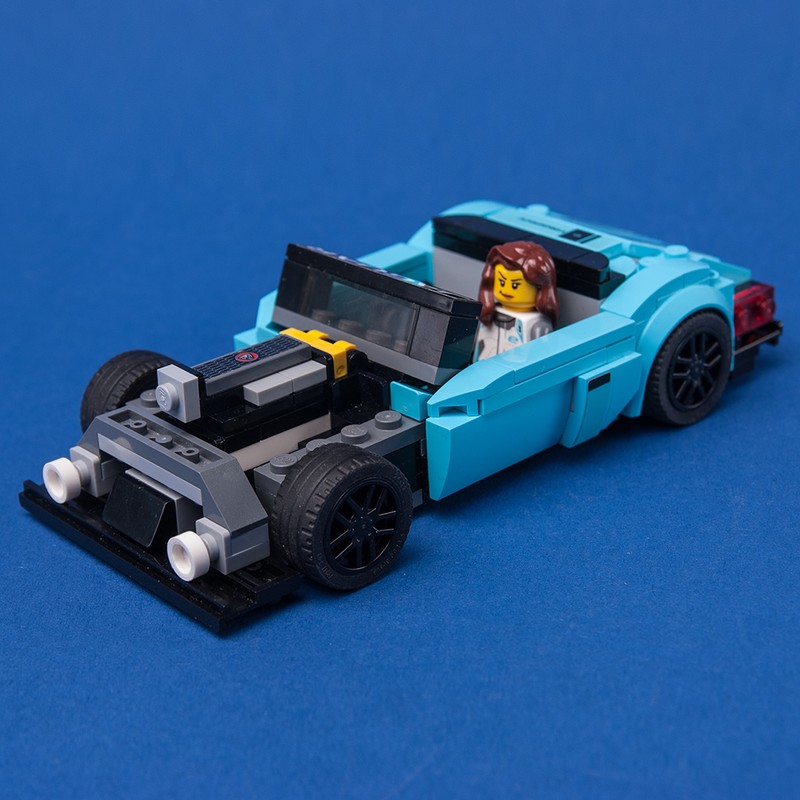 Lego Moc 76898 Rat Rod By Keep On Bricking Rebrickable Build With Lego