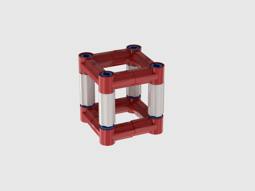 Lego Moc Colorful Cube By Bear Mocs Rebrickable Build With Lego