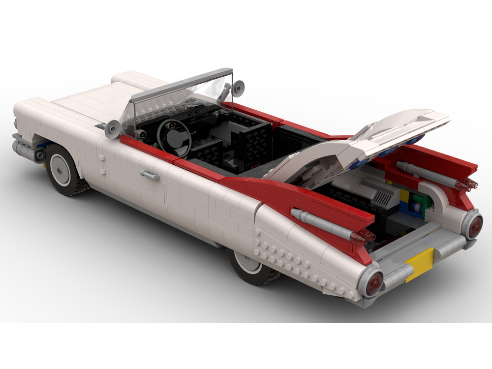 LEGO MOC Convertible Cruiser (1959) - 10274 Alternate/Rebrick by Sato ...