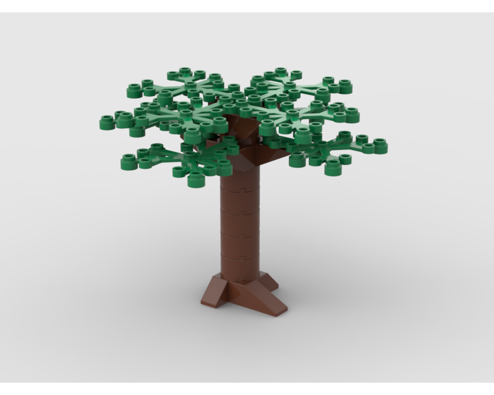 LEGO MOC Simple tree by JakeSch | Rebrickable - Build with LEGO