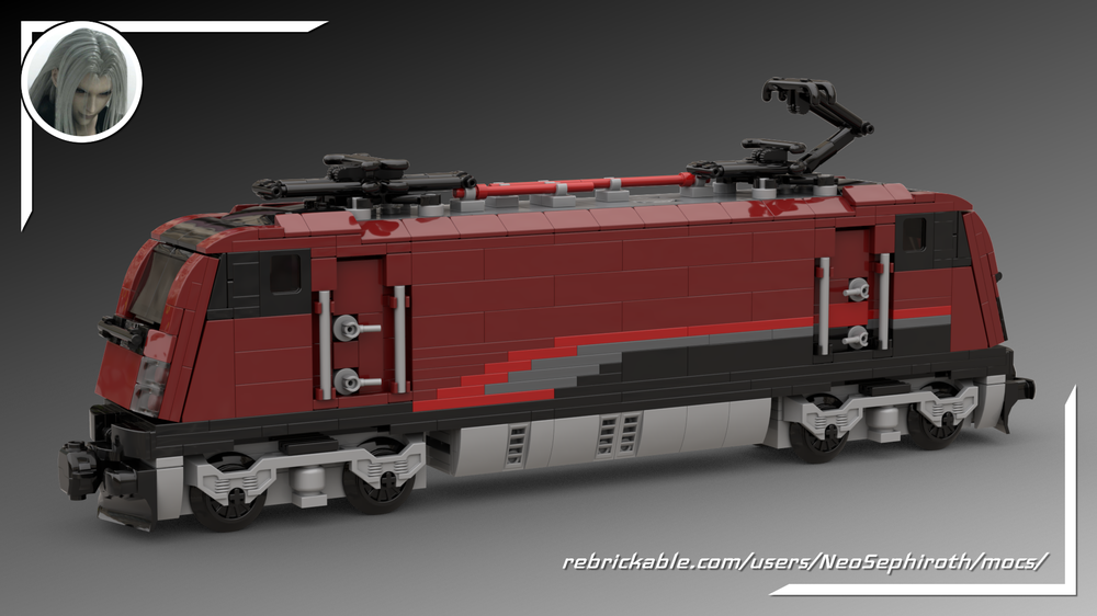 Lego Moc Öbb Railjet Taurus Iii By Neosephiroth Rebrickable Build