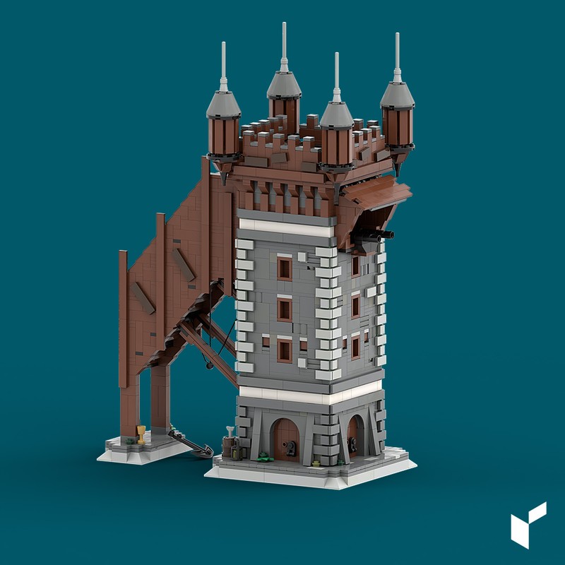 LEGO MOC Flying Dutchman - Efteling by operateur | Rebrickable - Build ...