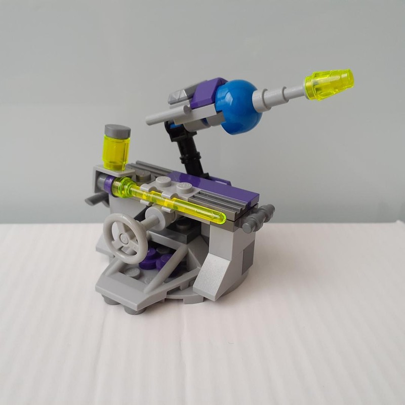 LEGO MOC Kraangdroid's Turret by PRbrickbuilder | Rebrickable - Build ...