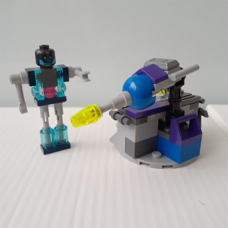LEGO MOC Kraangdroid's Turret by PRbrickbuilder | Rebrickable - Build ...