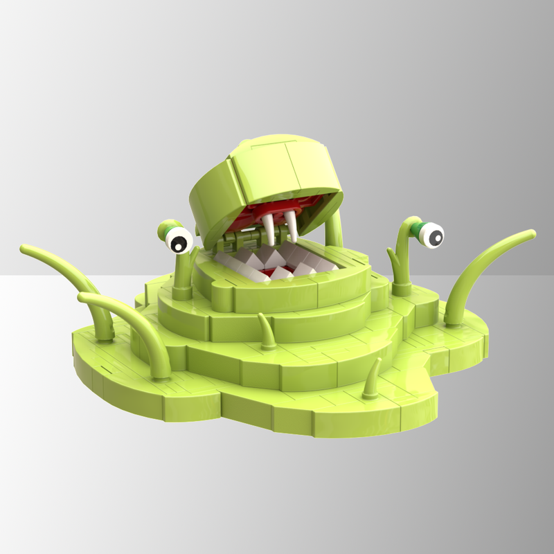 LEGO MOC The Blob from Outer Space by brickfolk | Rebrickable - Build ...