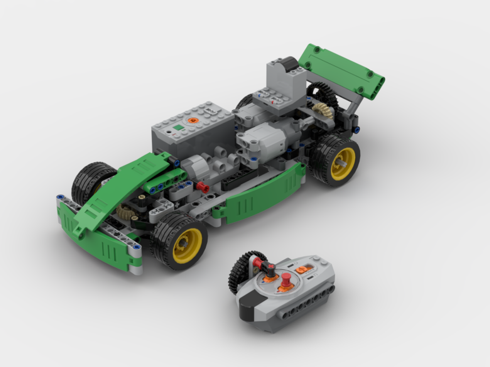 LEGO MOC The fast rc car by TechnicGuy303 | Rebrickable - Build with LEGO