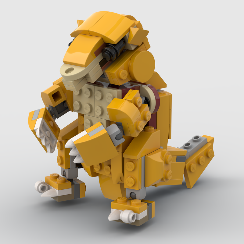 LEGO MOC 31112 - Sandshrew by Verick | Rebrickable - Build with LEGO