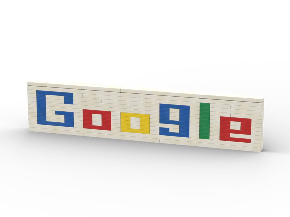 LEGO MOC Google logo by 10greg | Rebrickable - Build with LEGO